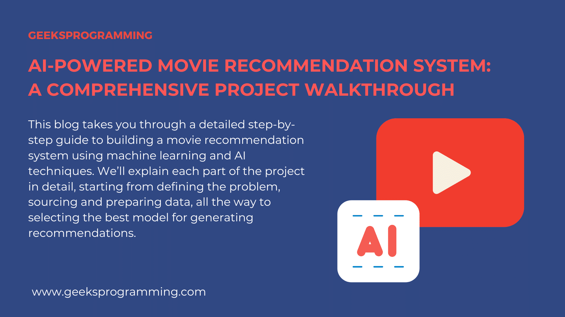 Build An AI-Powered Movie Recommendation System