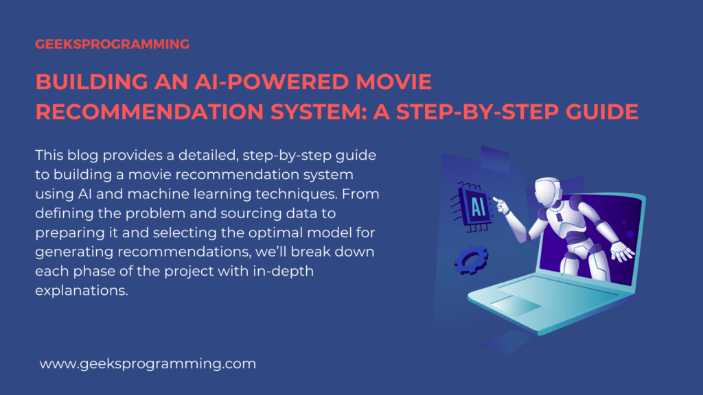 Build An AI-Powered Movie Recommendation System